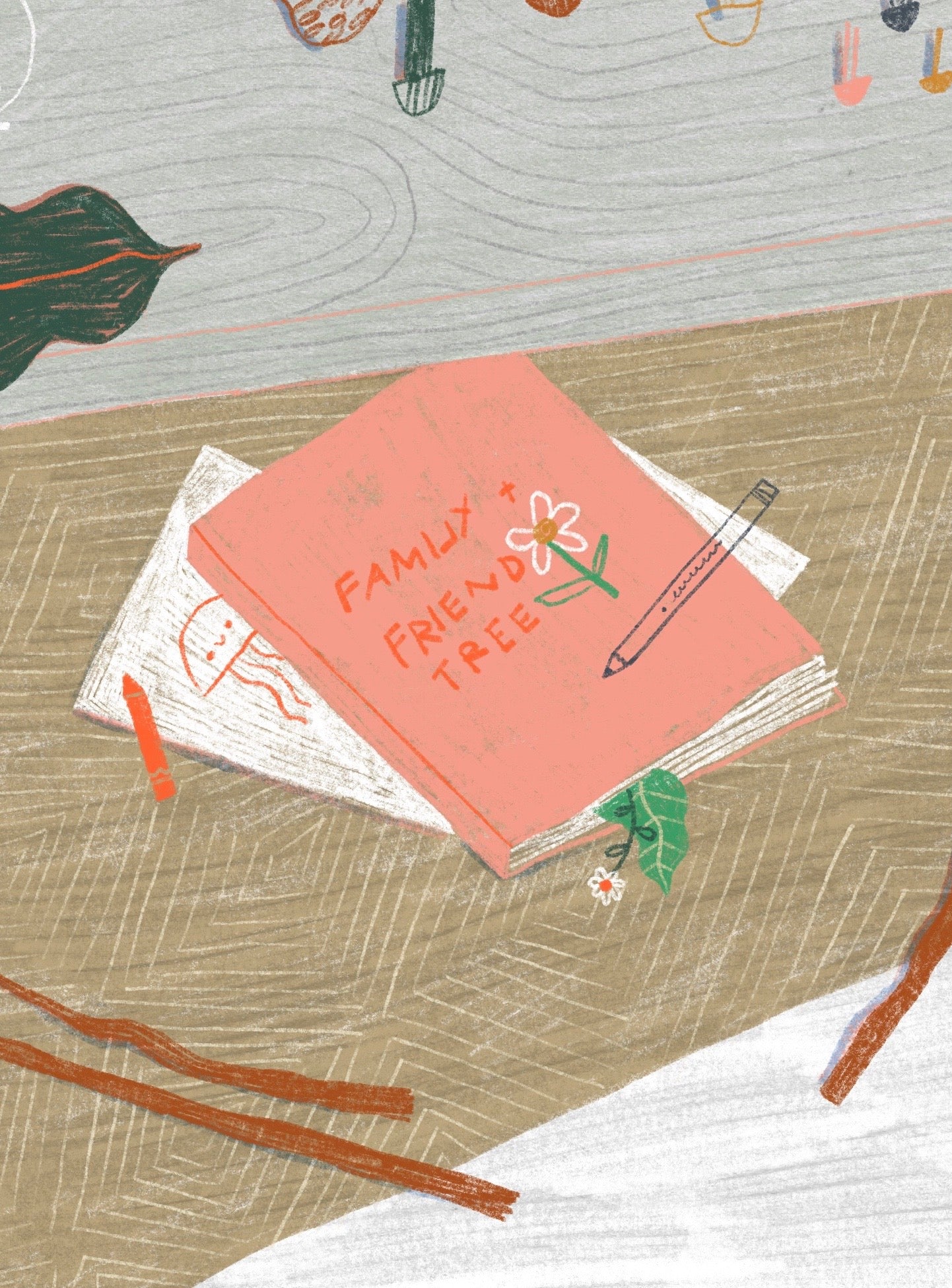 Friend Family Tree Behind-the-Scenes – Meenal Patel Studio