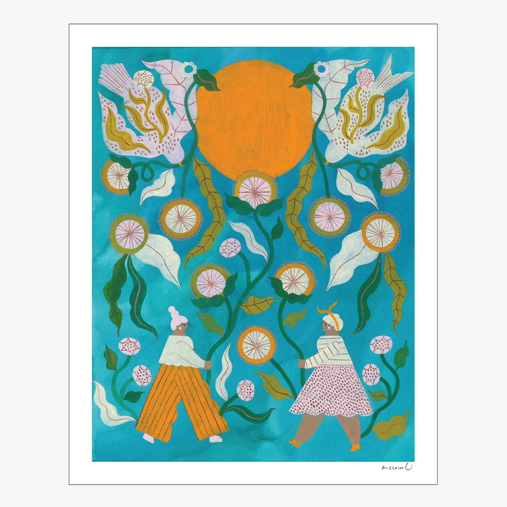 Turn Your Face to the Sun Art Print – Meenal Patel Studio