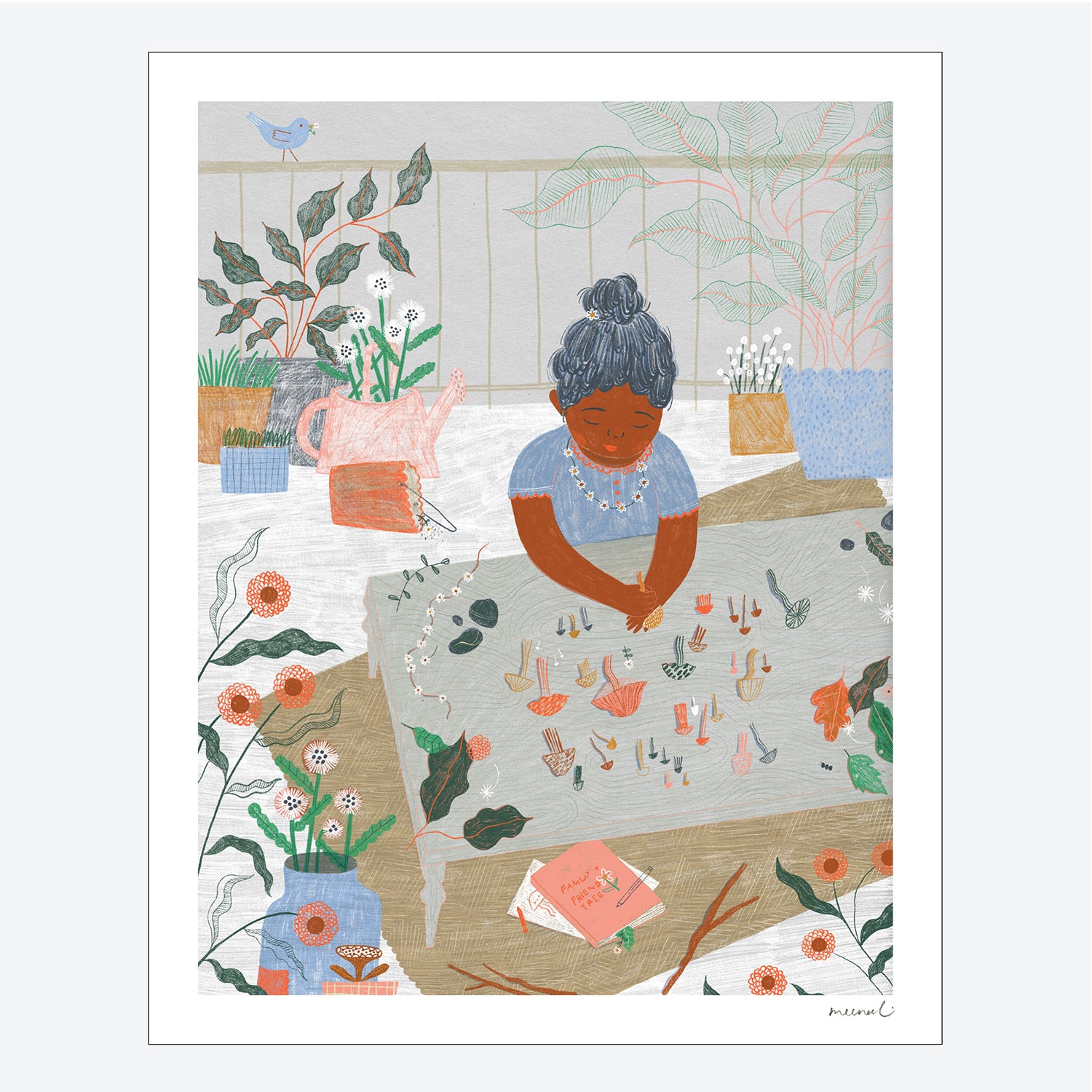 Family Friend Tree Art Print – Meenal Patel Studio