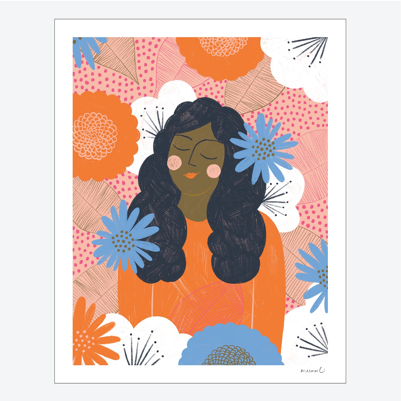 Garden Dreaming Art Print – Meenal Patel Studio