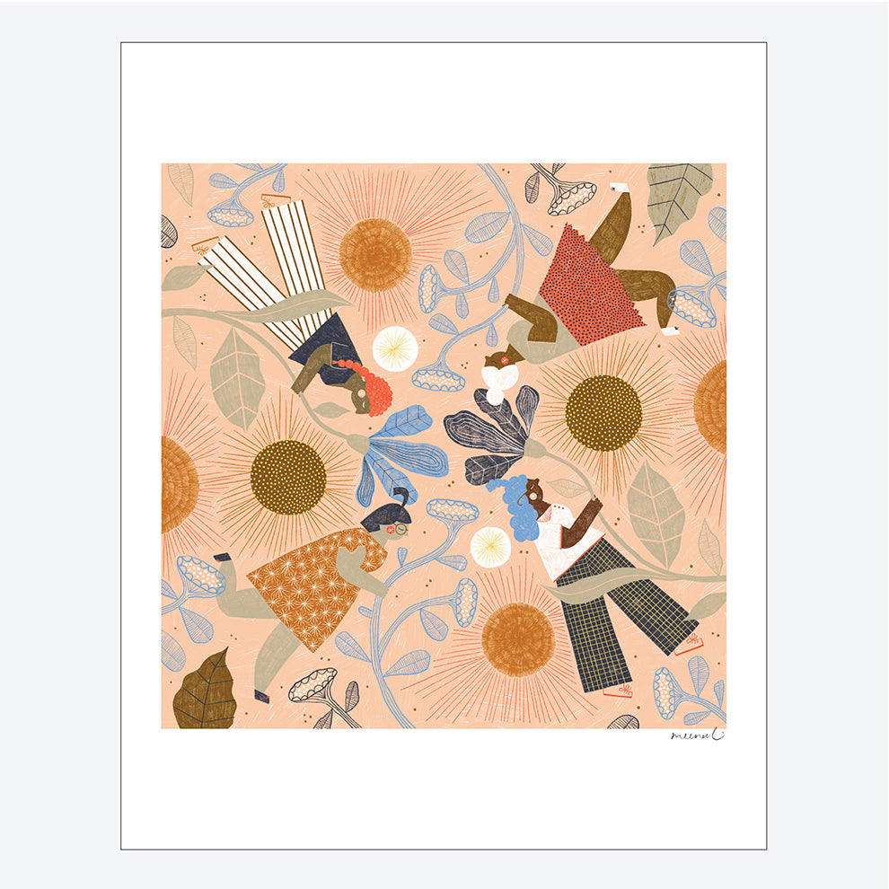 Sunlight Dance Art Print – Meenal Patel Studio