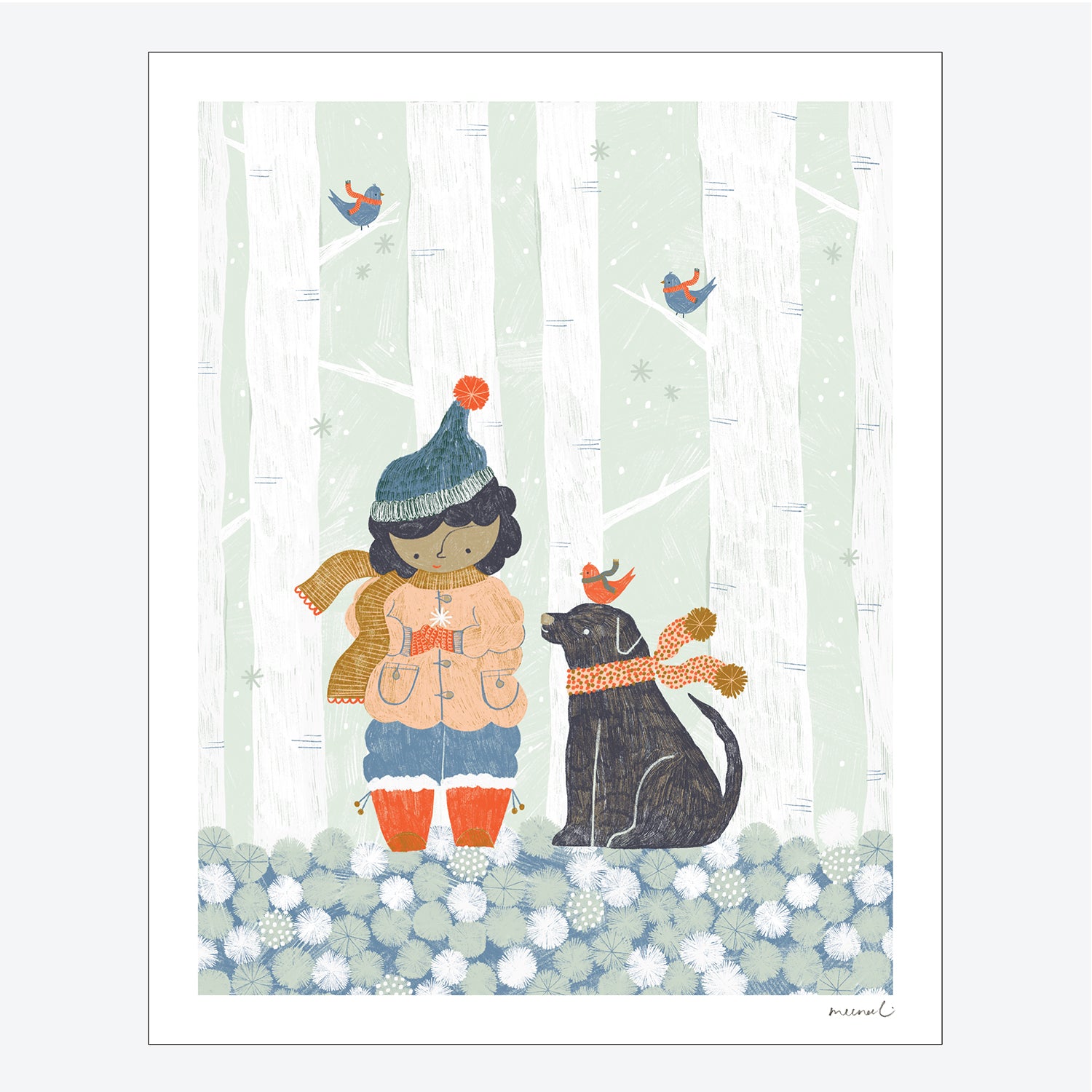Winter Wonder Art Print – Meenal Patel Studio