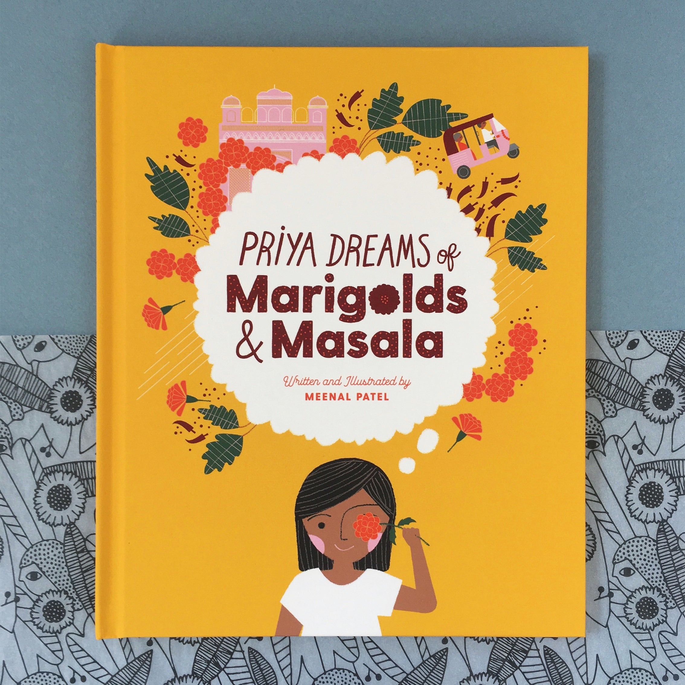 Priya Dreams of Marigolds & Masala Children's Book – Meenal Patel Studio